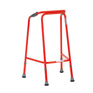 Red Walking Frame - SJ Mobility Solutions